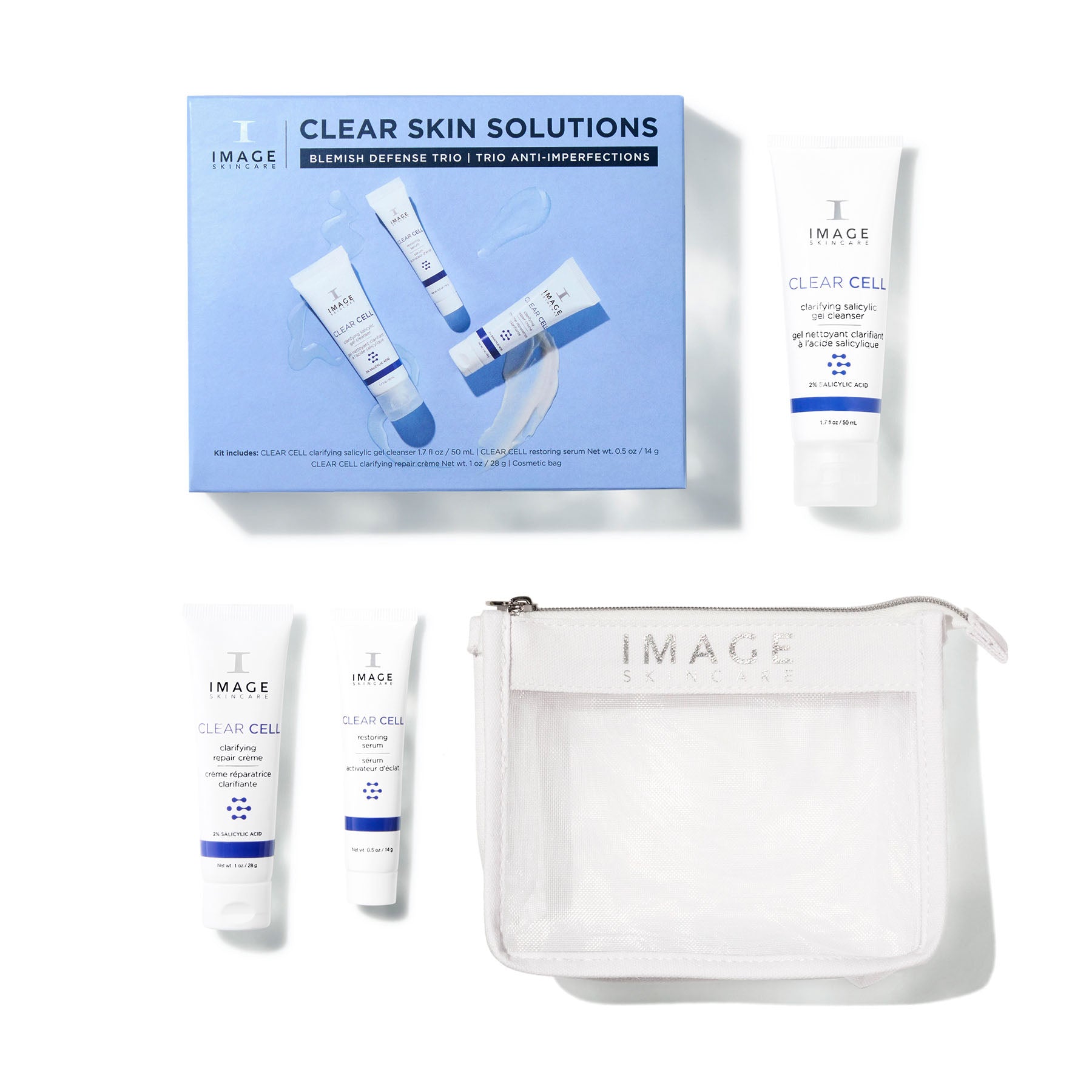 CLEAR SKIN SOLUTIONS Blemish Defense Trio – Image Skincare